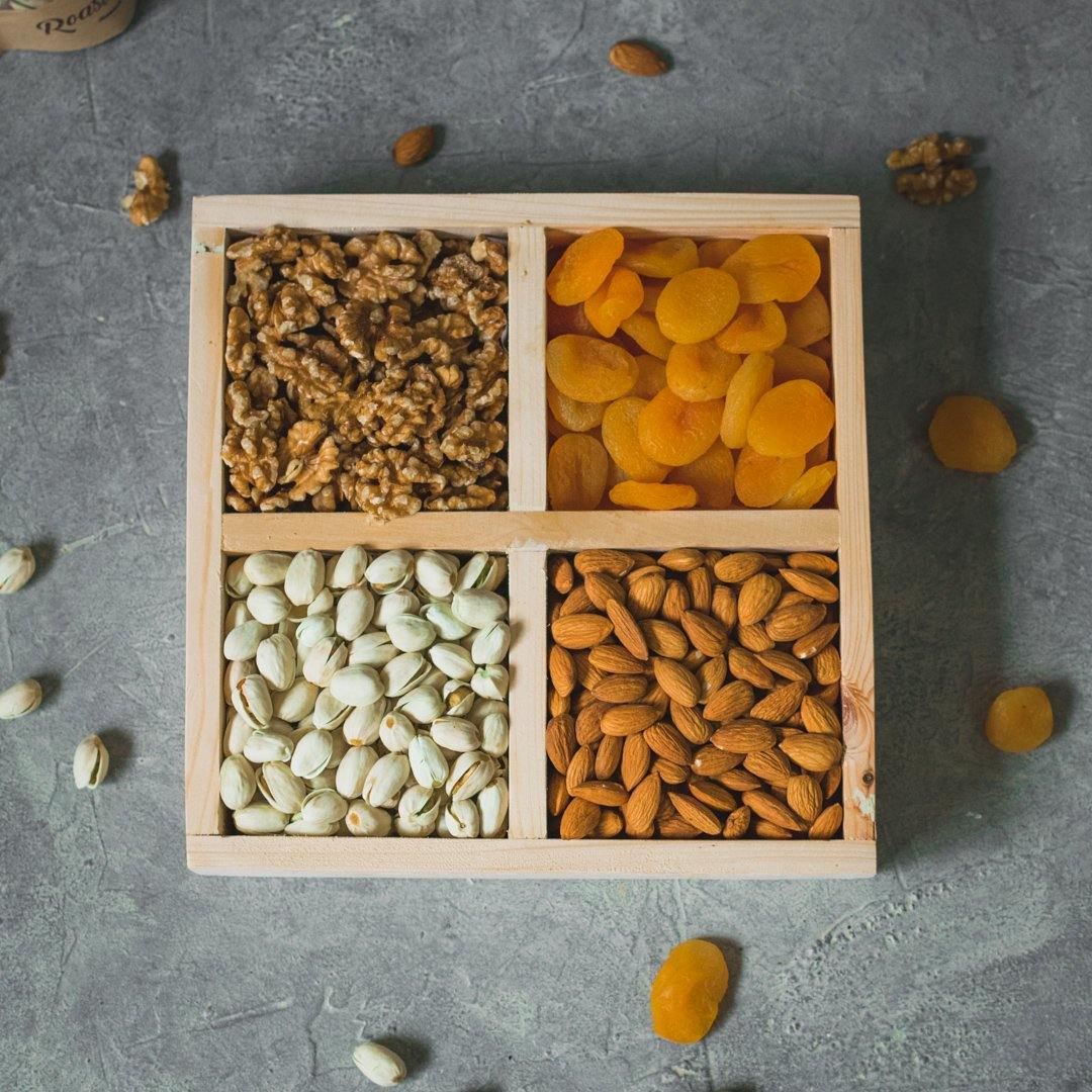 The Nuttery Gift Platter | Nuts Gift Tray | Nut Platter